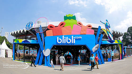 (Blibli Indonesia Open) Guys, Mampir Yuk ke Booth Official Blibli